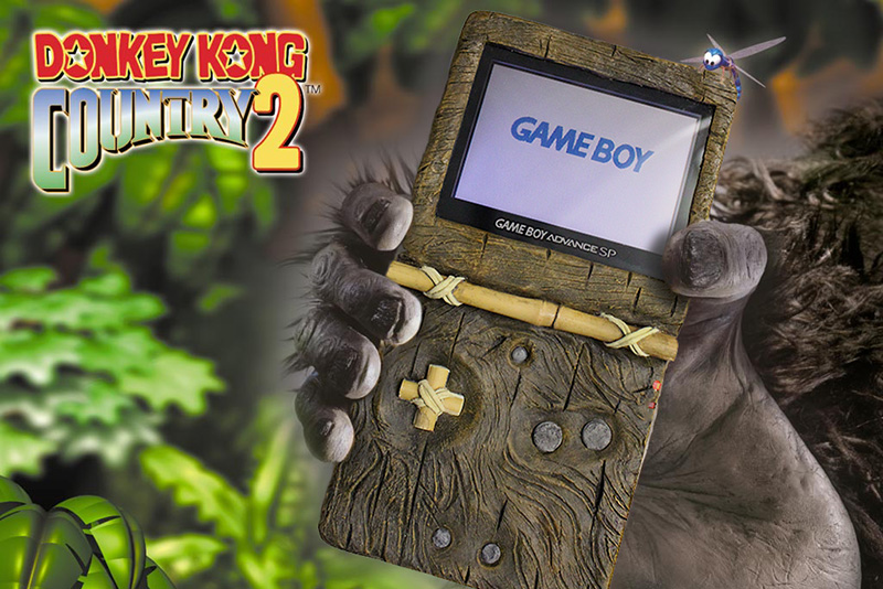 Custom Donkey Kong Country Game Boy Advance SP Takes Nintendo’s ...