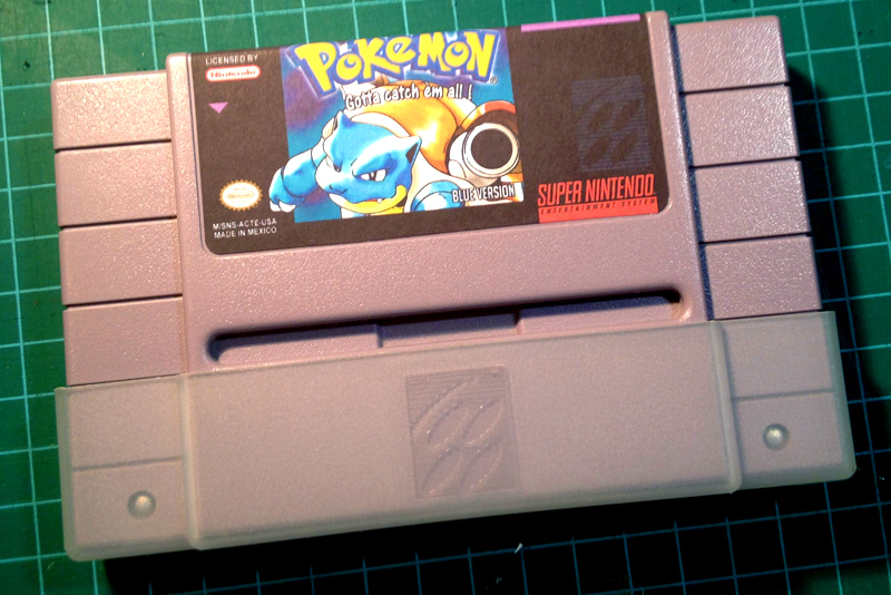 Pokemon Blue & Super Game Boy Merged Into One SNES Cart | 16 Bit World
