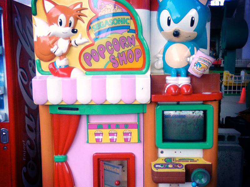 Interactive Sonic The Hedgehog Popcorn Machine ROM Now Playable In MAME ...