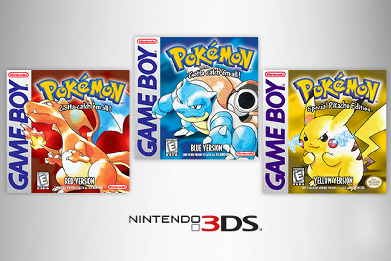 Nintendo To Release Pokemon Red, Blue & Yellow On Virtual Console For ...