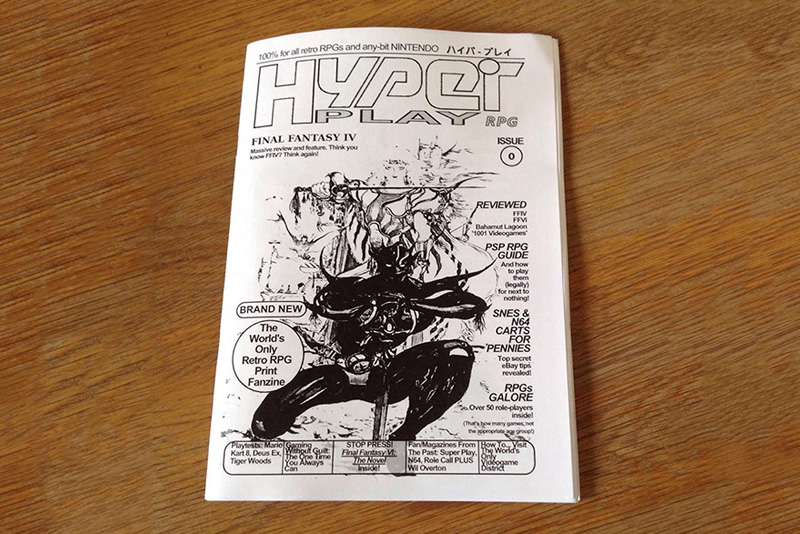 16-Bit Magazine Throwback ‘HyperPlay RPG’ Fanzine Now Available | 16 ...