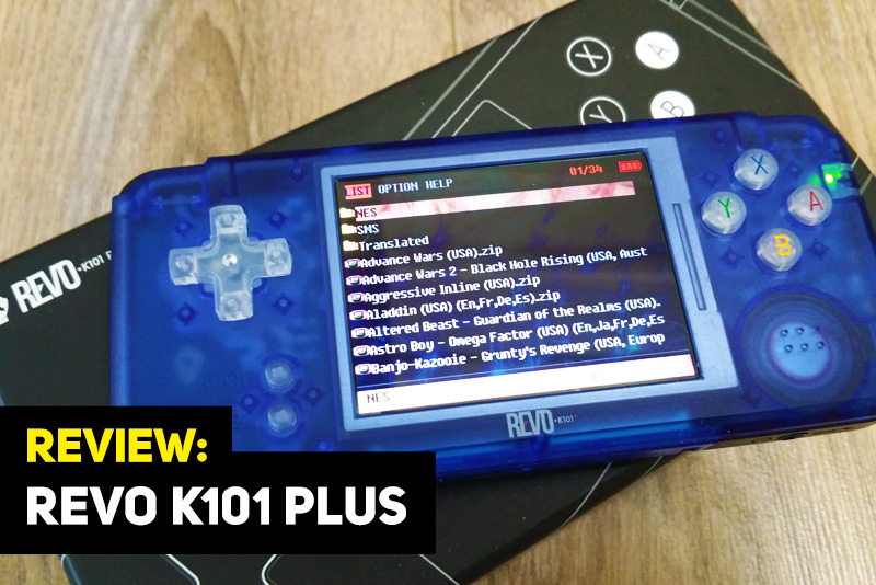 Hardware Review: Revo K101 Plus (Game Boy Advance Clone) | 16 Bit World