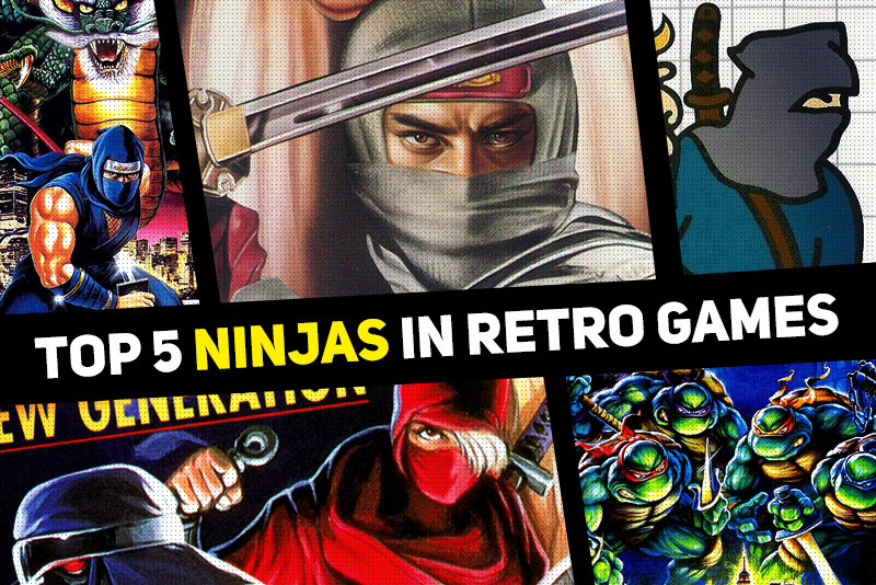 Top Five Retro Gaming Ninjas | 16 Bit World